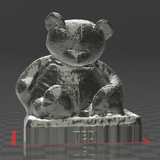 Archivo STL gratis El oso TED・Plan de impresión en 3D para descargar・Cults